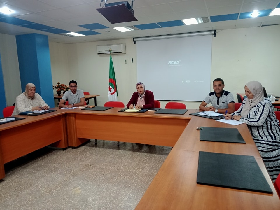 Assises locales au niveau des services de la faculté et des départements | University of Tlemcen